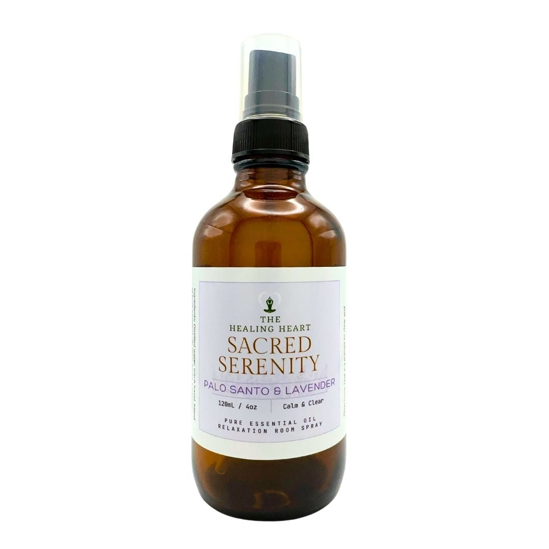 Sacred Serenity - Palo Santo & Lavender Aromatherapy Spray – The ...